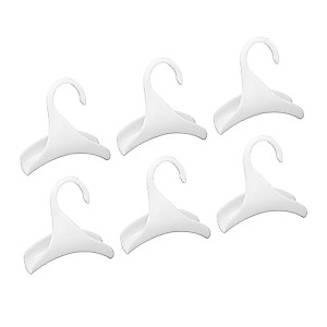 Lightweight Versatile 10 Piece Closet Bag Hanger Bag Hanger Kit for Dressing Room