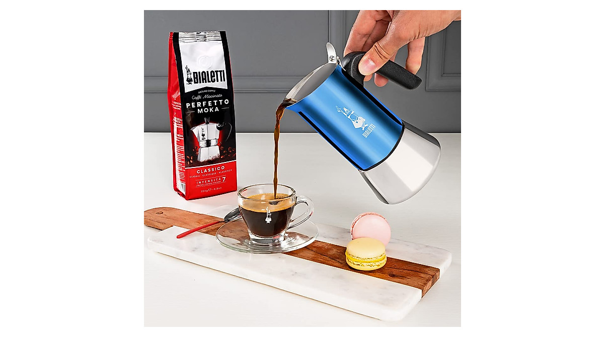 Bialetti Venus Blue 4 Cup Espresso Maker