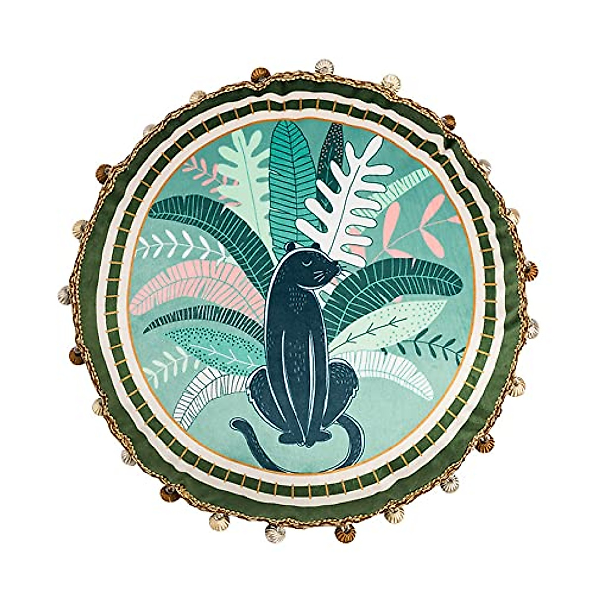 American Light Luxury Pillow 4-Piece Set Retro Ethnic Home Soft Sofa Cushion Cushion