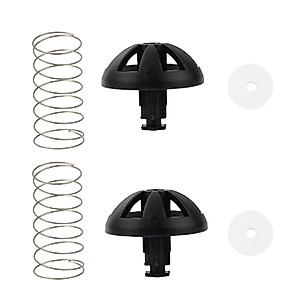 Coffee Machine Brew Basket Bottom Spring Loaded Stopper Kits Replacement Brew Basket For Hamilton Beach Coffee Makers -Fit Models 990117900 990237500 (2 Pcs)