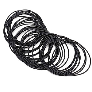 Watch Gasket, Rubber Material Watch Back Cover Rubber O Rings Assortment Kit for Car Auto Vehicle Repair for Automotive(0.8 a Pack of Five Hundred Roots)