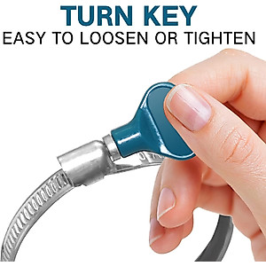 4" x 20' Heavy PVC Dust Collection Hose, Puncture Resistant PVC Dust Collection Hose, Flexible Clear PVC Fume Collection Hose with Carbon Steel Wire Coil for dust collection systems