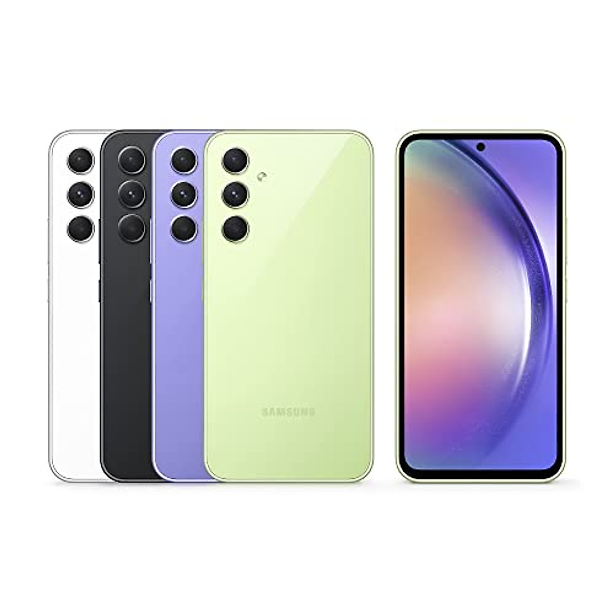 SAMSUNG Galaxy A54 5G SM-A546B/DS Dual Hybrid SIM Exyonos 1380 Android Smartphone, 6.4 Inch Dynamic AMOLED Display, 5000 mAh Battery, 256GB/8 GB EU/UK Model International Version (Black)