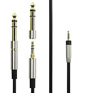 NewFantasia Replacement Audio Upgrade Cable Compatible with Bose 700, QuietComfort 25, QuietComfort 35, QC25, QC35 II, QC35, QC45 Headphones 1.2meters/4feet