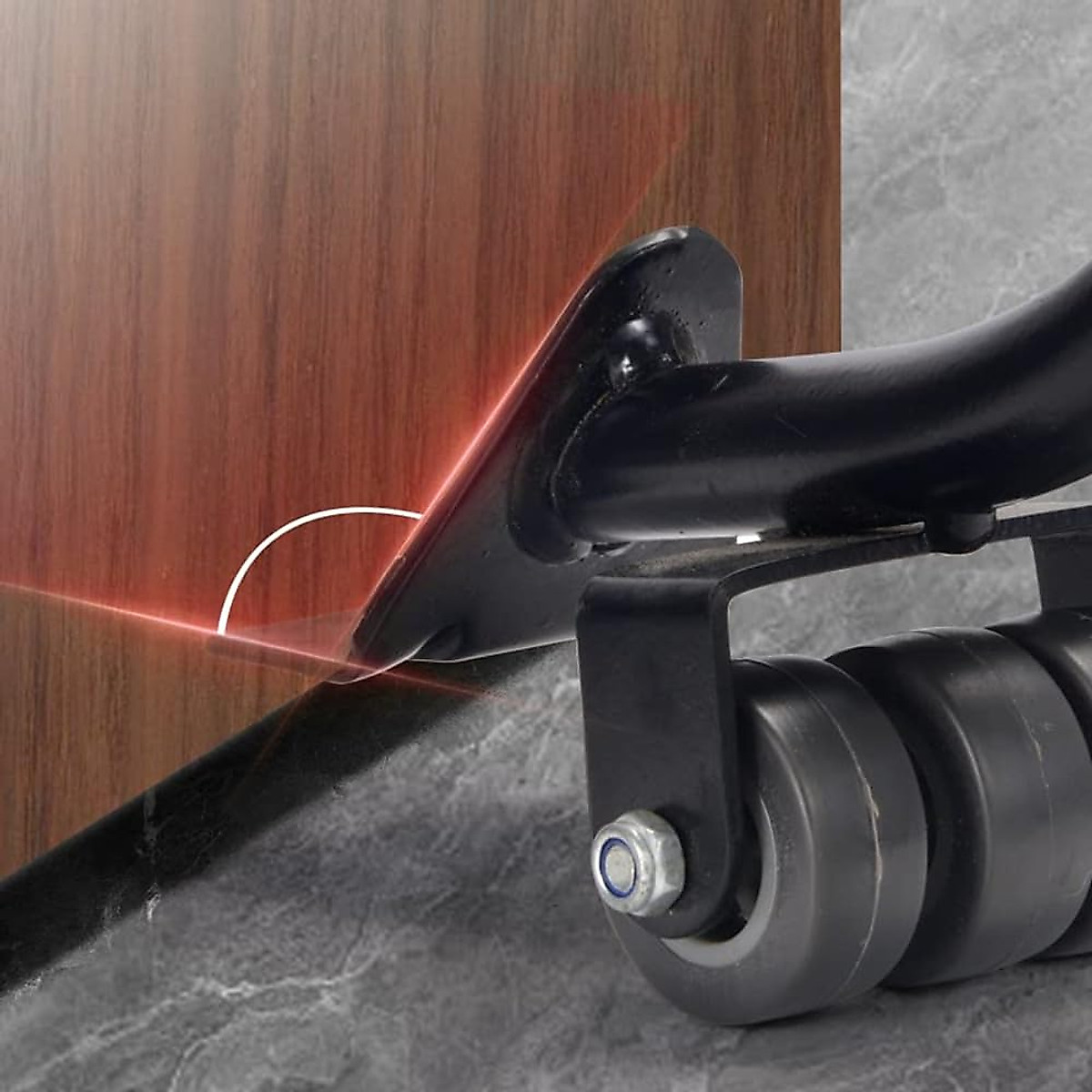 Steel Furniture Mover with 4 Wheel Mover Moving Furniture Dolly Load Capacity Mover Dollys for Moving Heavy Furniture Grand Piano Table 800 LB Max Load Capacity