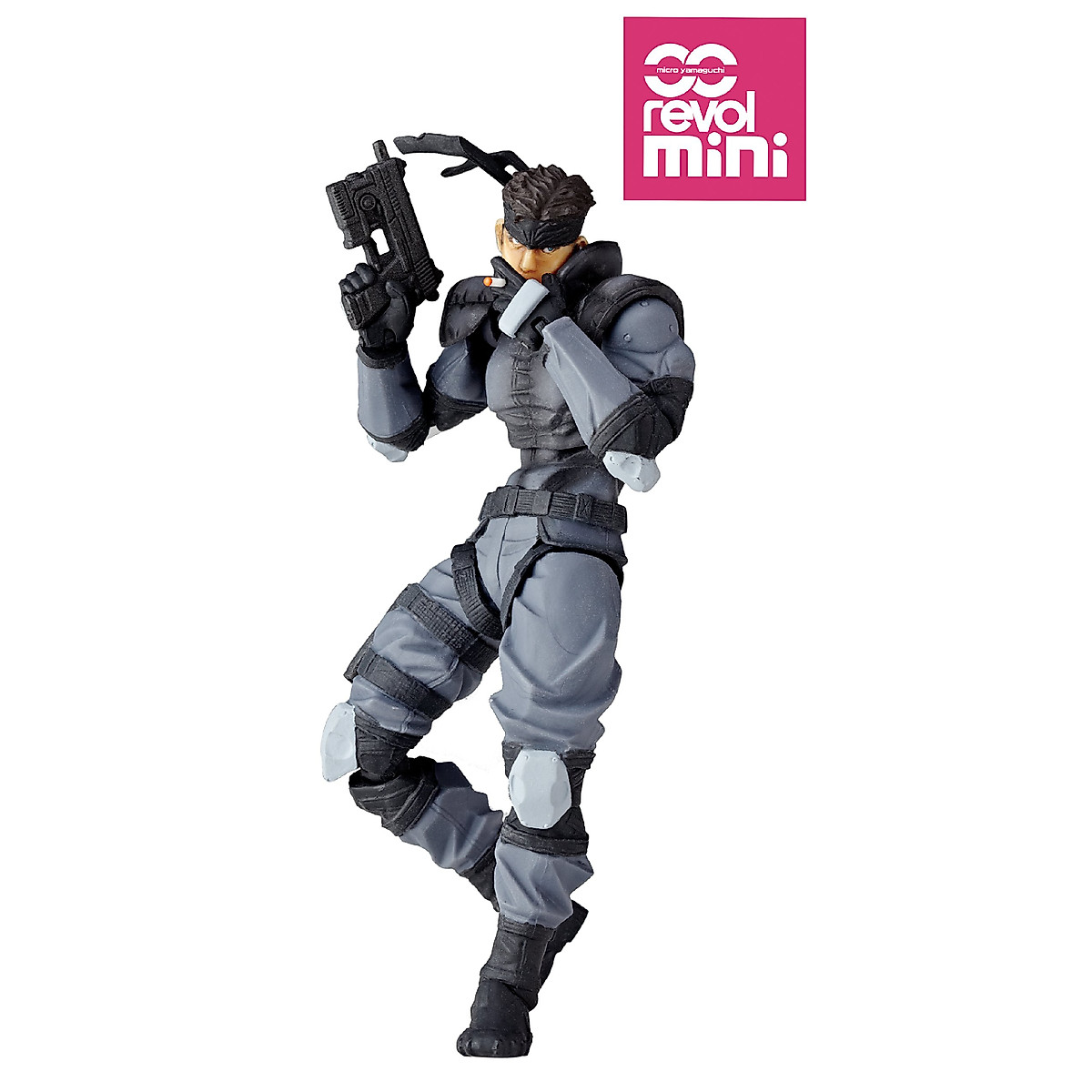 Kaiyodo Revoltech Yamaguchi Mini Action Figure #001: Metal Gear Solid: Solid Snake