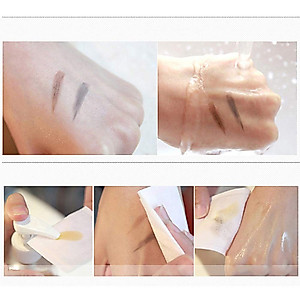 U-N Eyebrow Pencil Longlasting Waterproof Durable Automaric Liner Eyebrow 3 Colors to Choose (gray)