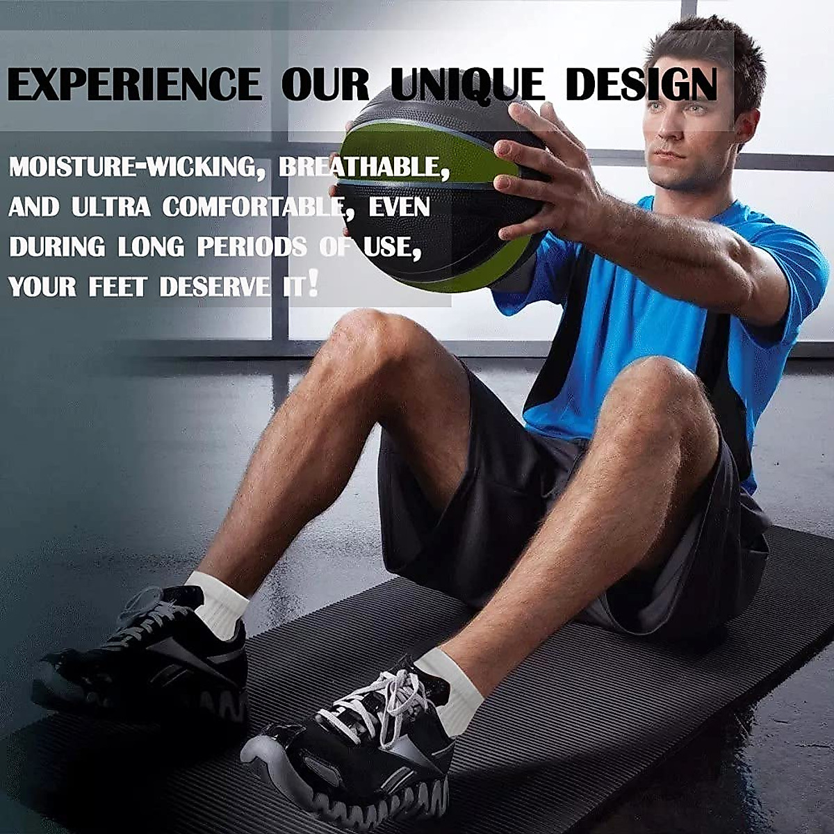 ACTINPUT Compression Socks Plantar Fasciitis for Women Men - 8-15 mmHg Best for Athletic,Support,Flight Travel,Nurses,Hiking