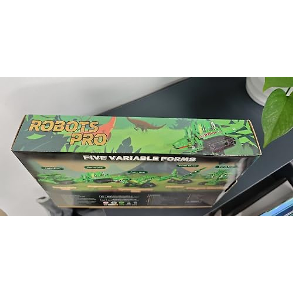 AKWME RC Robot Building Set - 5 in1 T. rex Toy with APP or Remote Control, DIY Engineering Robotics/Mech Dinosaur/Dragon Warrior/Pterosaur/Stegosaurus STEM Birthday Gifts for Kids 6-12 Years Old
