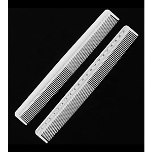 Coiffure Extensions Counting Cutting Comb | Cutting Comb | Hair Comb | Heat Resistant Cutting Comb