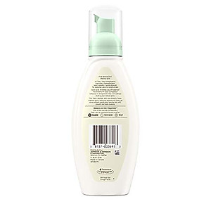 Aveeno Clear Complexion Foaming Oil-Free Facial Cleanser with Salicylic Acid Acne Medication for Breakout-Prone Skin & Soy Extracts, Hypoallergenic & Non-Comedogenic, 6 Fl Oz, Pack of 3