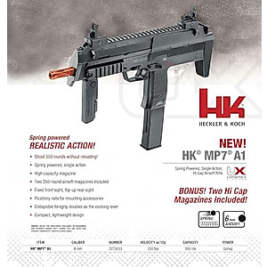Umarex HK Heckler & Koch MP7 A1 Spring Powered 6mm BB Rifle Airsoft Gun