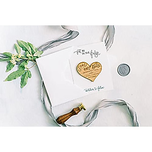 A2 Save the Date Magnet Backing Cards Put Me On Your Fridge Invitation To Follow (Cards & envelopes)