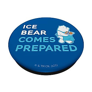 We Bare Bears Ice Bear Comes Prepared PopSockets Standard PopGrip