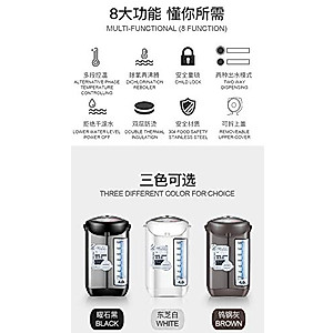 Panda Electric Hot Water Boiler and Warmer, Hot Water Dispenser, 304 Stainless Steel Interior (3.3 Liter, White)
