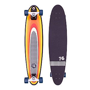Z-Flex Surf-a-gogo Log Roll Longboard, Adults Unisex, Multi (Multicolor), 37 mm