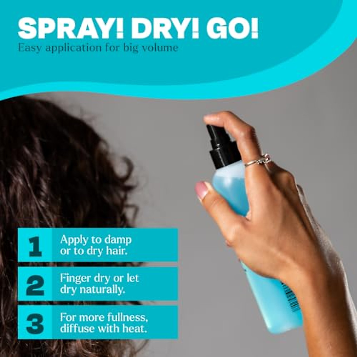 THESALONGUY Tidal Wave Sea Salt Spray Texturizing & Volumizing Hair Mist with Natural Sea Salt & Kelp for Beachy Waves Ideal for All Hair Types