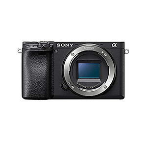 Sony Alpha a6400 24.2MP Mirrorless Digital Camera (Body Only) Bundled with Corel Photo Software, Koah Power Kit, Carrying Case, 64GB SDXC Card, and Accessories (6 Items)