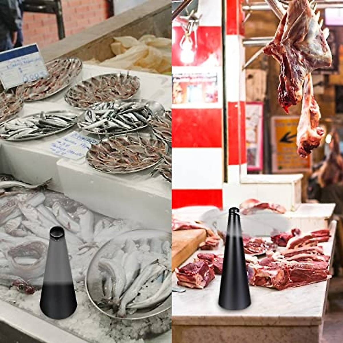 PIAOPIAONIU 3 PCS Fly Outdoor Fans for Tables Fly Fan for Patio Keep Flies and Bugs Away