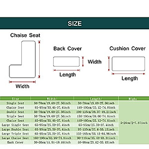 Jonuiony Wear-Resistant Universal Sofa Cover, Stretch Velvet Separate Couch Cushion Slipcovers, L Shape Sofa Chaise Covers for Both Left/Right Sectional Couch Protector(Camel,Back Cover)