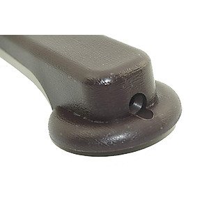 AUXPhome Universal Brown Plastic Sofa Chair Recliner Release Pull Handle Replacement Parts, 5/8" Lever Square Hole Foot Rest Release Right/Left Hand，fits More Brands Recliner Handle and Furniture
