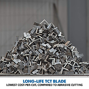 Evolution S380CPS – Heavy Duty 15 Inch Metal Cutting Chop Saw W/ 14 Inch Carbide-Tipped Blade | Premium Dry Cut Saw | Miter Saw 45° | The Ultimate Chop Saw For Cutting Metal – Accurate. Powerful.