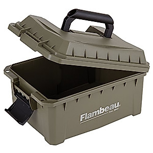 Flambeau Outdoors 7415SB Shotshell Ammo Can, Portable Ammo Storage, Standard