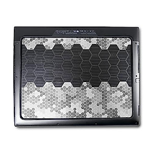 MightySkins Glossy Glitter Skin Compatible with Alienware M18 R1 (2023) Full Wrap Kit - Camo Hexadots | Protective, Durable High-Gloss Glitter Finish | Easy to Apply & Change Styles | Made in The USA