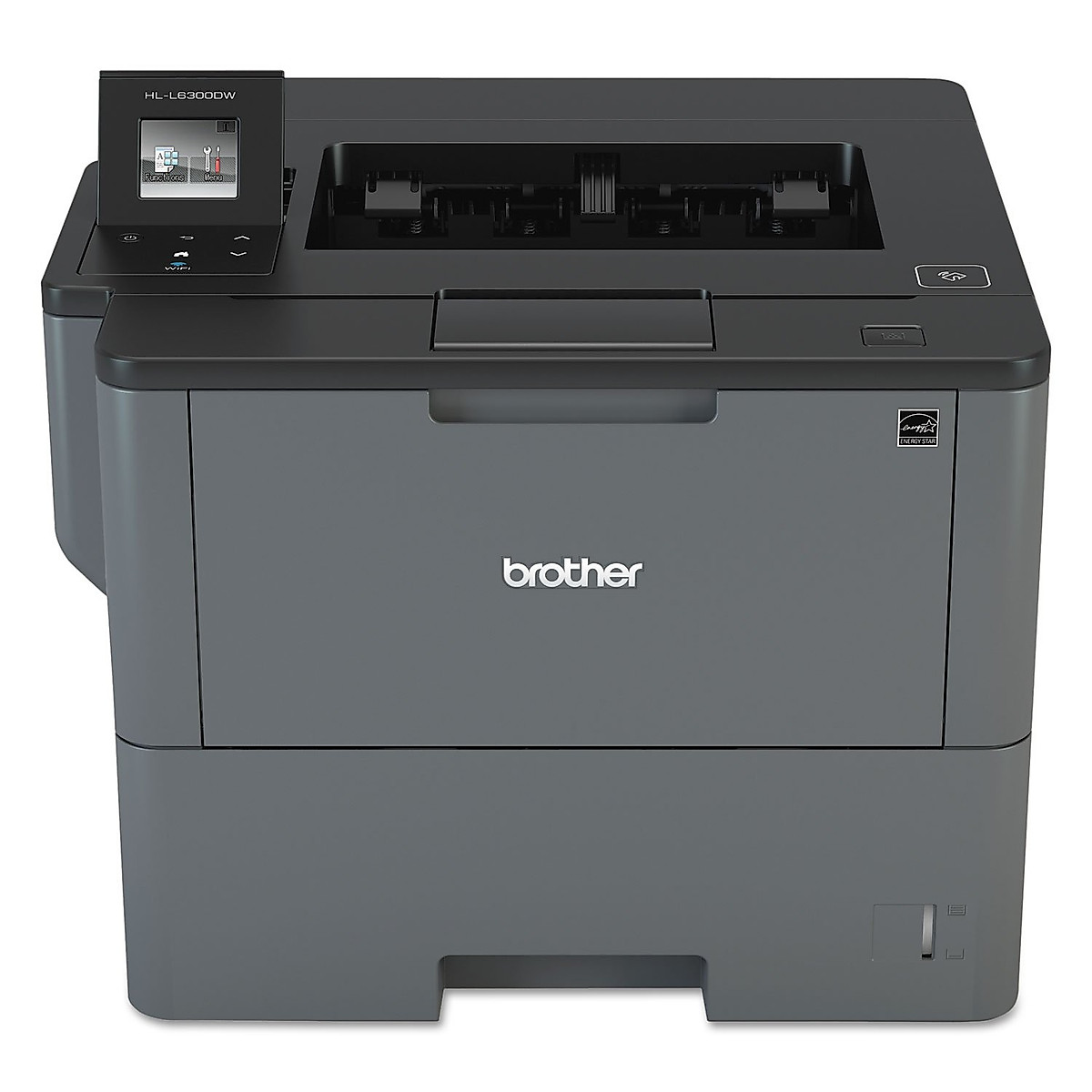 Brother Monochrome Laser Printer, HL-L6300DW, Wireless Networking, Mobile Printing, Duplex Printing, Large Paper Capacity, Cloud Printing, Amazon Dash Replenishment Ready
