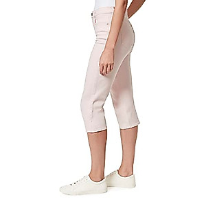 Gloria Vanderbilt Women's Amanda Capri Jean, Rosy Pink, 12
