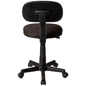 Boss Office Products Fabric Steno Chair in Black