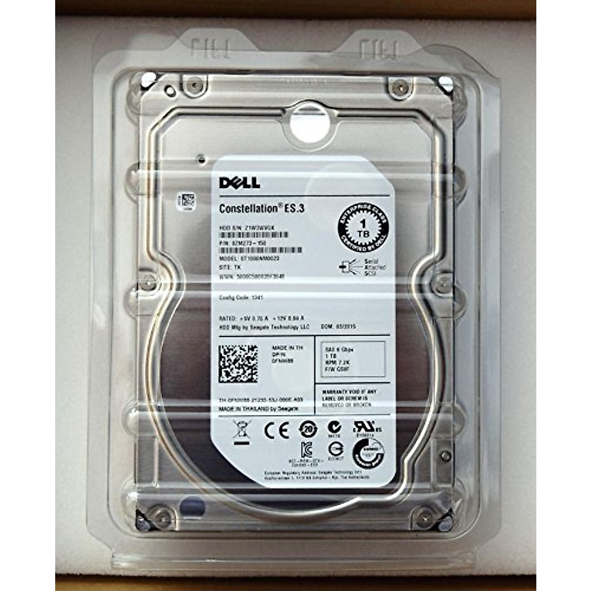 Dell HD 1T NL6 7.2K 3.5 S-MEG E/C, FNW88