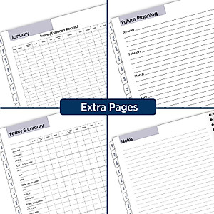 AT-A-GLANCE 2024 Weekly & Monthly Planner Refill for G545 Line Planners by AT-A-GLANCE, 7" x 8-3/4", Medium, Executive, DayMinder (G5455024)
