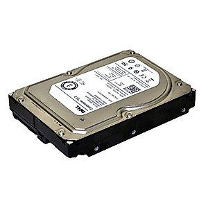 Dell 91K8T 3TB 64MB 6GBps 7.2K 3.5" Enterprise Class SAS Hard Drive in R & T Series Tray (Renewed)