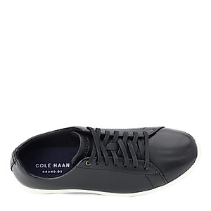 Cole Haan mens Grand Crosscourt Ii Sneaker, Black Lthr/White, 10.5 US
