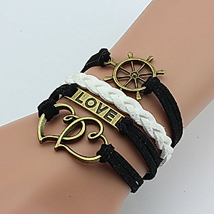 100 Grams Assorted Love Heart Shape Punk Steampunk Charm Pendant Connector for DIY Necklace Bracelet Jewelry Making Accessories