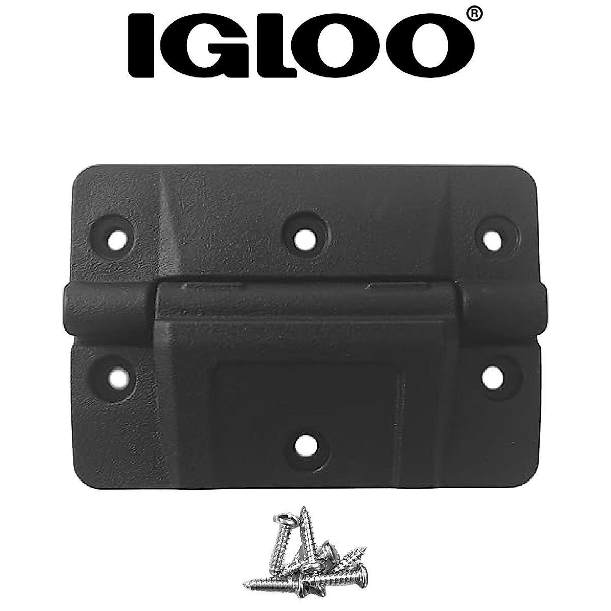 Igloo Cooler Oversized Mechanical Hinge for 150-165 QT Coolers, Black (1 Hinge)