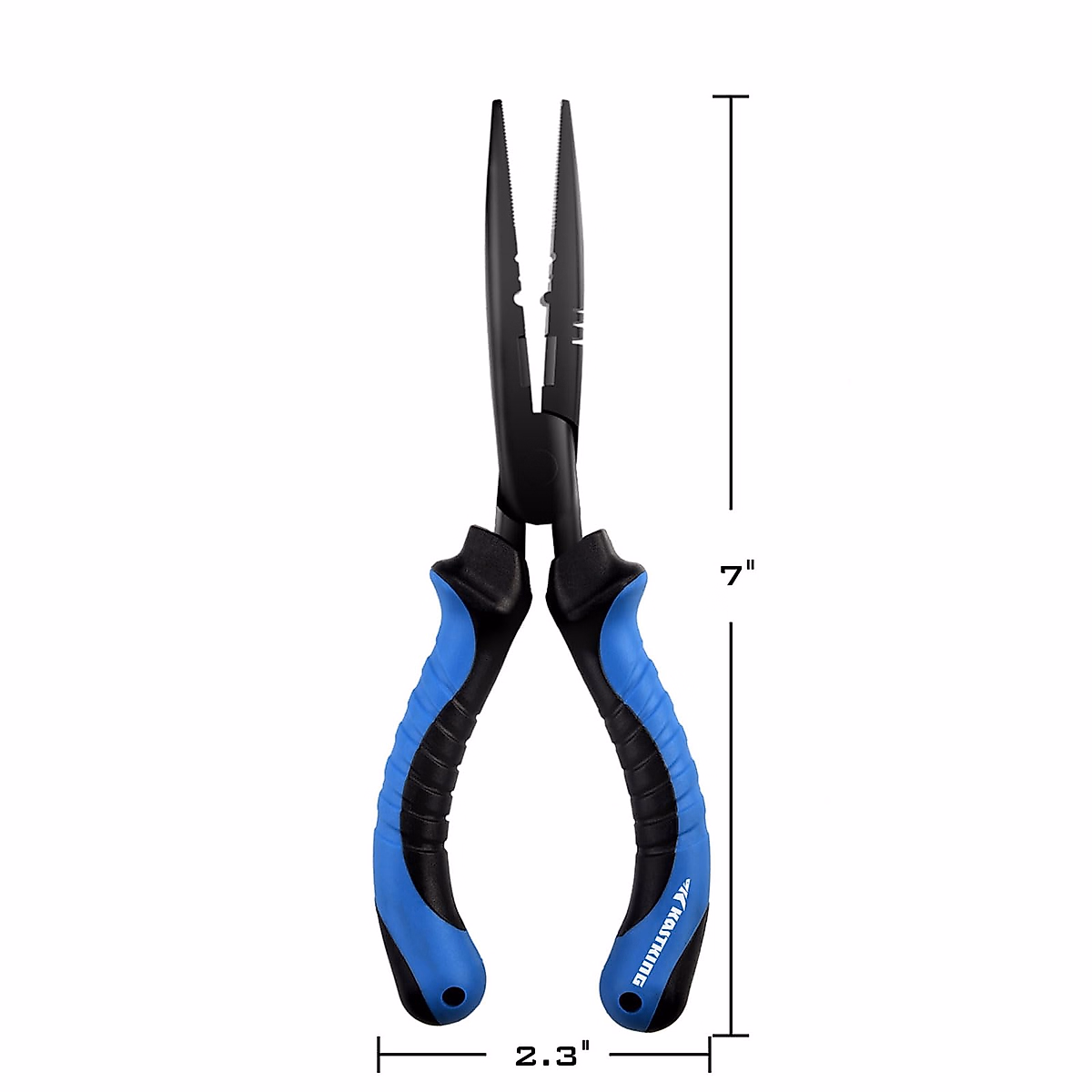KastKing Intimidator Fishing Pliers, 7 inch Straight Nose