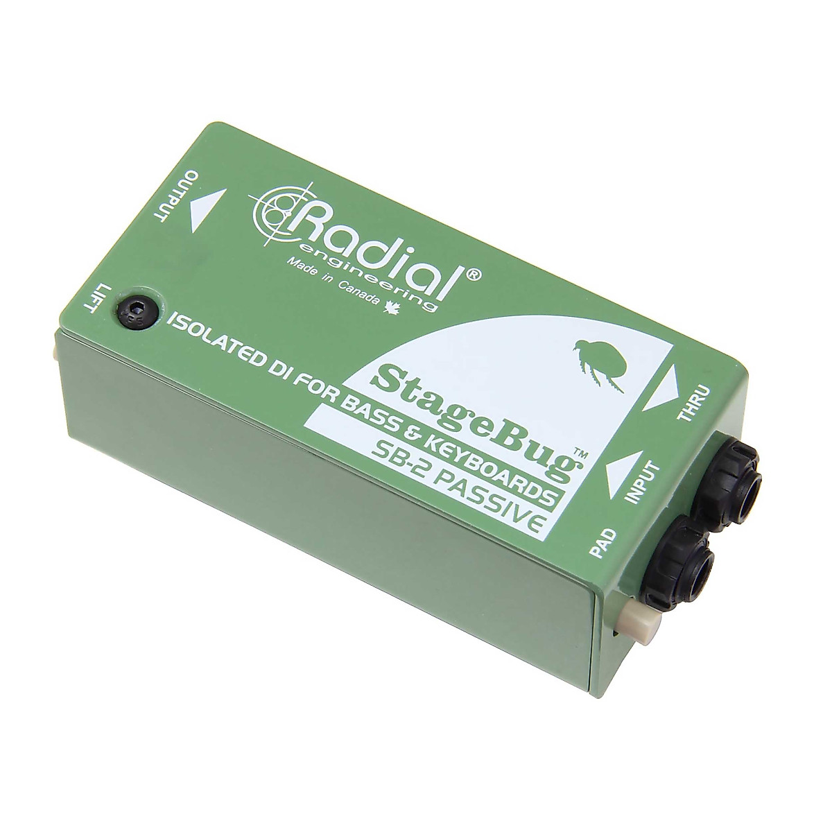 Radial StageBug SB-2 1-Channel Passive Instrument Direct Box