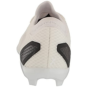 adidas Unisex X SPEEDPORTAL.3 Firm Ground Soccer Shoe, White/White/Black, 9 US Men