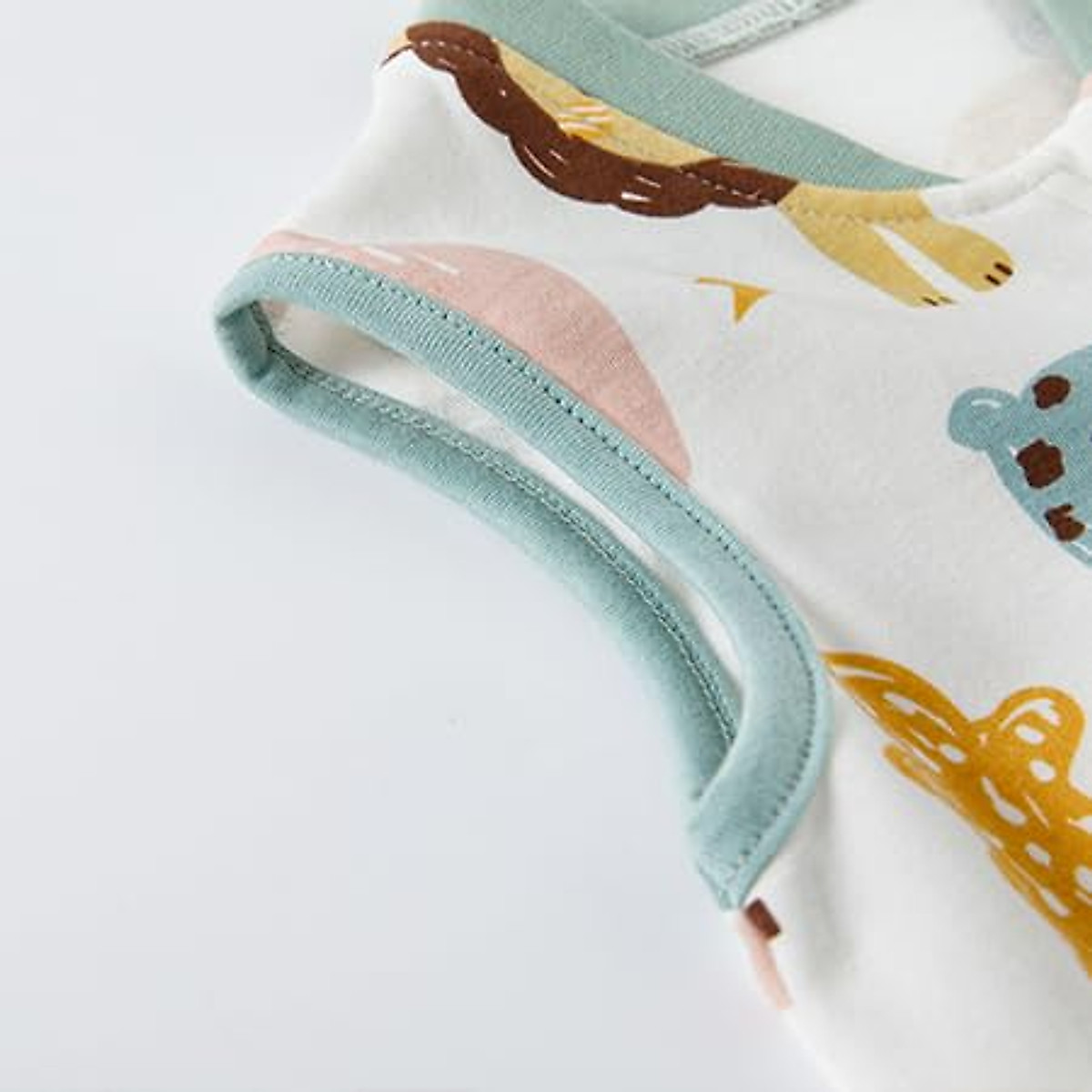 LULUMONKEY Toddler Sleep Sack with Feet 2T-3T, Summer Wearable Blanket for Early Walker, TOG 0.5 Light Weighted Baby Sleeping Bag with Legs for Boys Girls, Forest