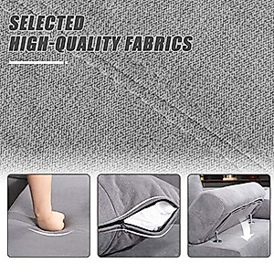 Sofa Bed Sectional Sofa Futon Sofa Bed Sleeper Sofa for Living Room Furniture Set Modern Sofa Set Corner Sofa Upholstered Contemporary Fabric