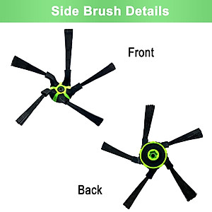 9 Pack Roomba s9 Replacement Parts Compatible for iRobot Roomba s9+ (9550) S9 (9150) Robot Vacuum Cleaner, 1 Set Rubber Brush,4 Filters,4 Side Brushes