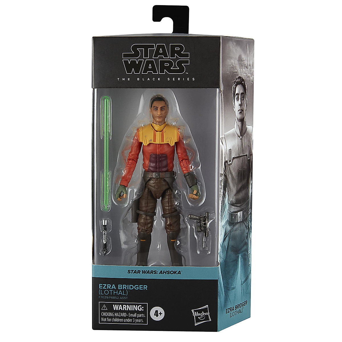 Star Wars The Black Series Ezra Bridger (Lothal), Star Wars: Ahsoka 6-Inch Action Figures, Ages 4 and Up