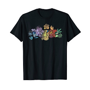 Disney and Pixar’s Inside Out Emotions Watercolor Flowers T-Shirt