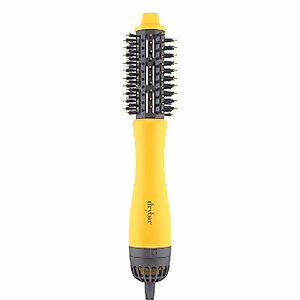 Drybar The Half Shot Small Round Blow-Dryer Brush | Faster, Easier Blowouts, From Wet to Dry, Customized Styling, Perfect for Layers, Defines Curls & Waves