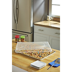 Artisan Professional Classic Aluminum Baking Sheet Pan Set with 18 x 13-inch Half Sheet and Cover