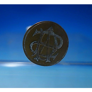 English Silverplate Desk Set 3pc Knife Seal Pen in Original Fitted Box (#5888)