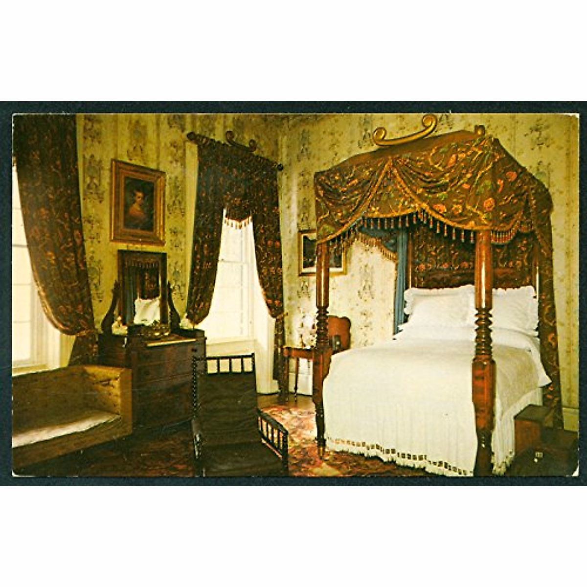 Bedroom of General Andrew Jackson The Hermitage 7th President Nashville Tennessee Postcard