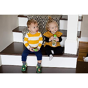 Sprout Organic Baby Food, Stage 3 Pouches, Sweet Pea & White Bean Plant Powered Protein, 4 Oz Purees (Pack of 6)